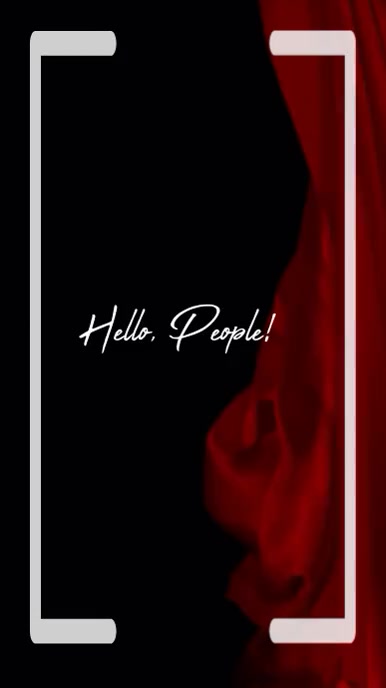 Plantilla de HELLO people | PosterMyWall