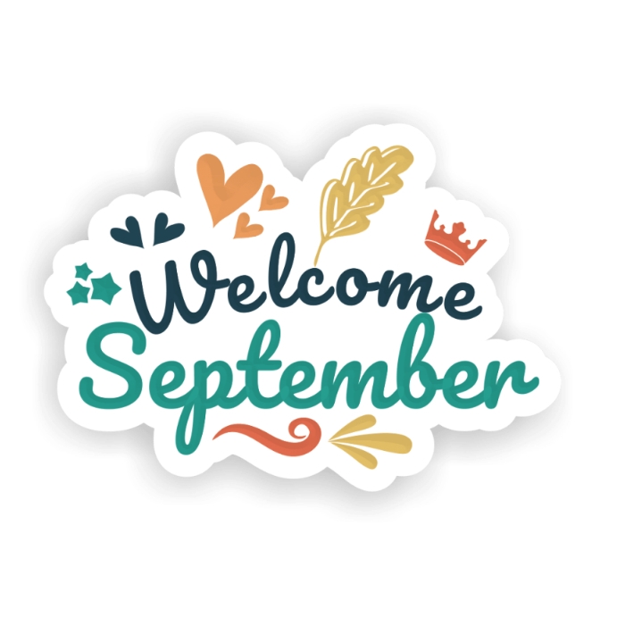 September Month Clip Art