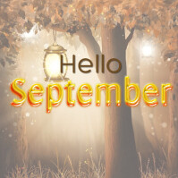 Hello September Template | PosterMyWall