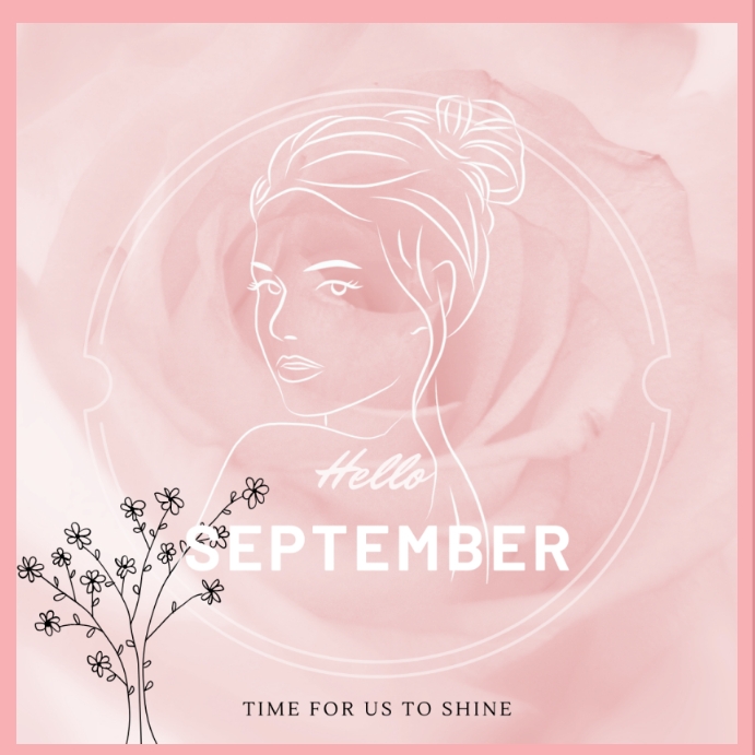 Copy of Hello September | PosterMyWall