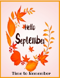 hello September Template | PosterMyWall