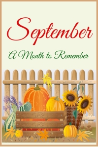 September Upcoming Events Poster (2) Template | PosterMyWall
