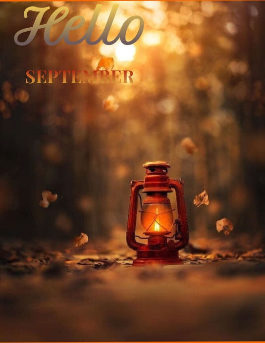 Hello September flyer Template | PosterMyWall