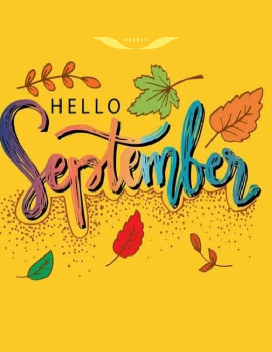 Hello September flyer template | PosterMyWall