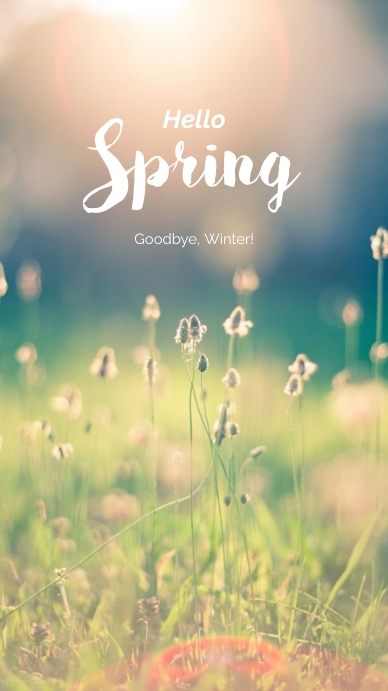 Copy of Hello Spring! | PosterMyWall