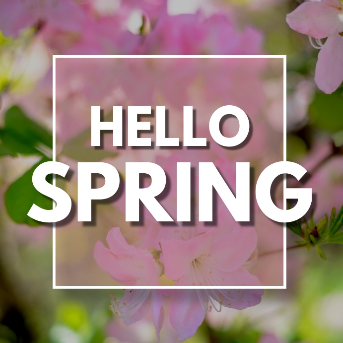 HELLO SPRING 86 Template | PosterMyWall
