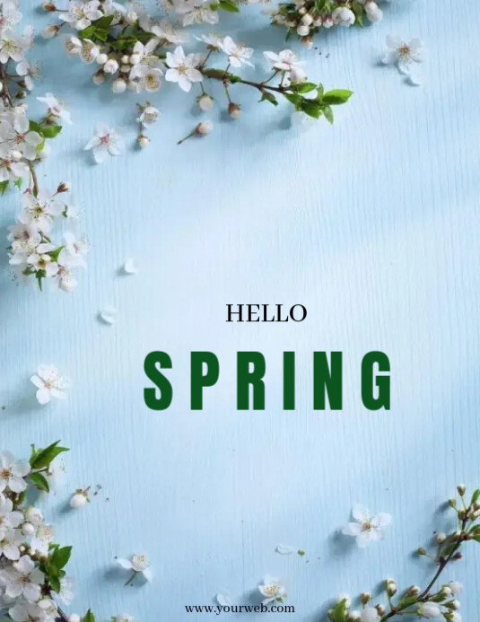 Copy of Hello Spring | PosterMyWall