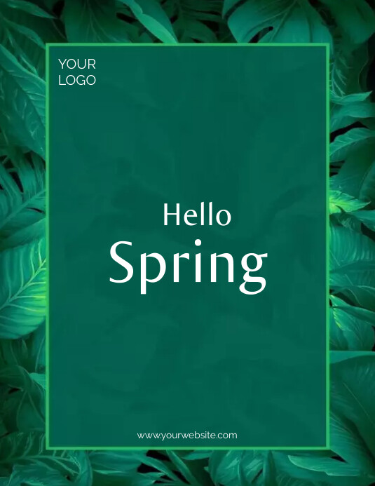 Plantilla de Hello Spring | PosterMyWall