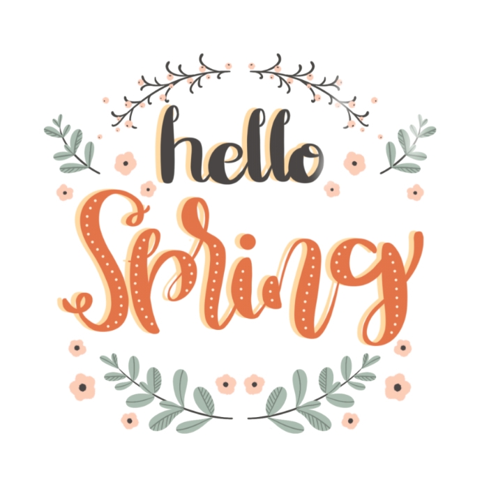 Hello Spring Template | PosterMyWall