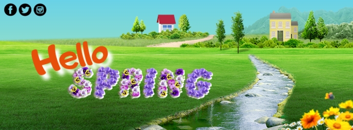 Plantilla de Hello Spring | PosterMyWall