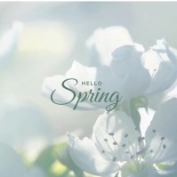 Hello Spring Template | PosterMyWall