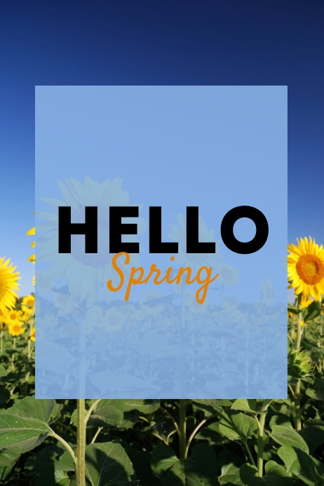 Plantilla de Primavera | PosterMyWall