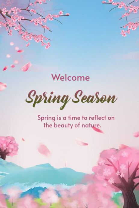 Copy of Hello spring template 2025 | PosterMyWall