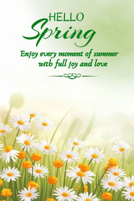 Spring And Summer Enjoyment Template | PosterMyWall