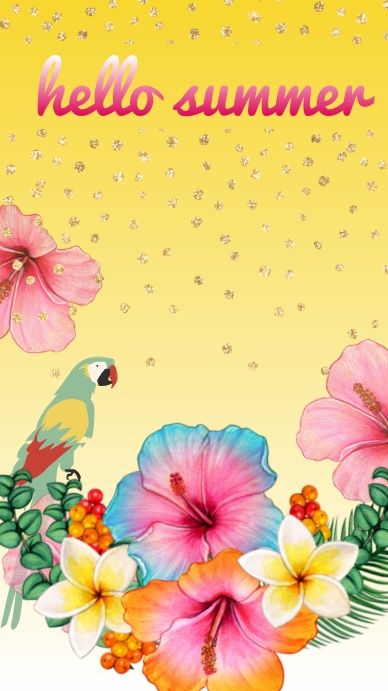 hello summer (1) Template | PosterMyWall