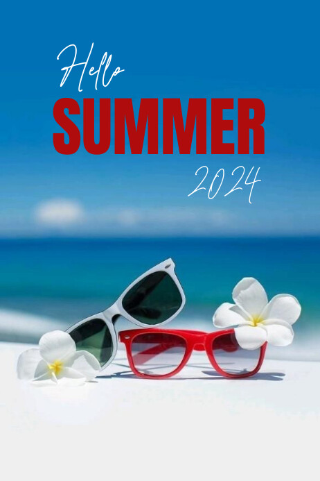 Copy of Hello Summer 2024 Poster | PosterMyWall
