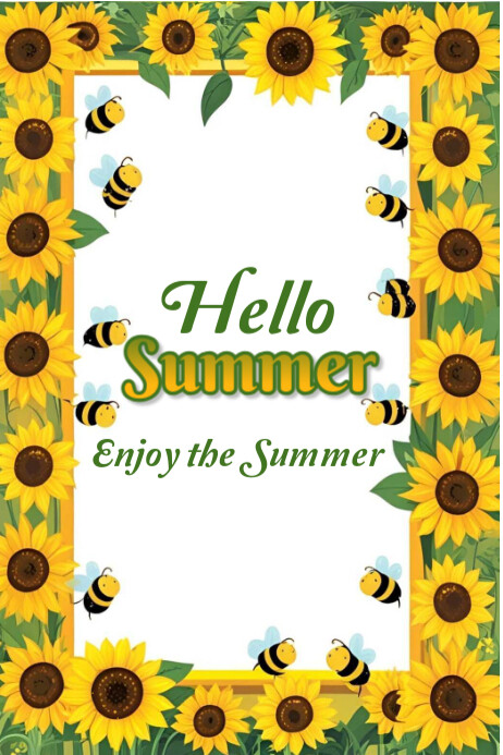 Copy of Hello Summer 2025 | PosterMyWall