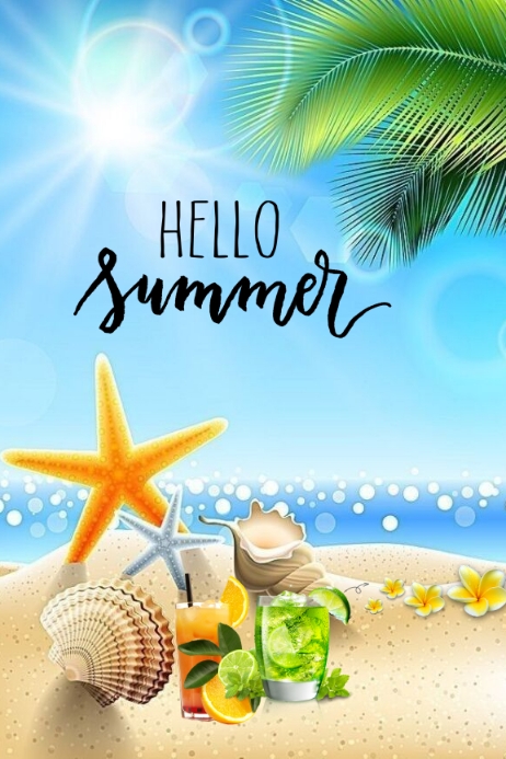 Copy of Hello Summer Beach Instagram Story | PosterMyWall