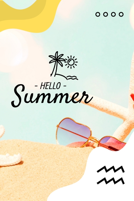 Hello Summer Template | PosterMyWall