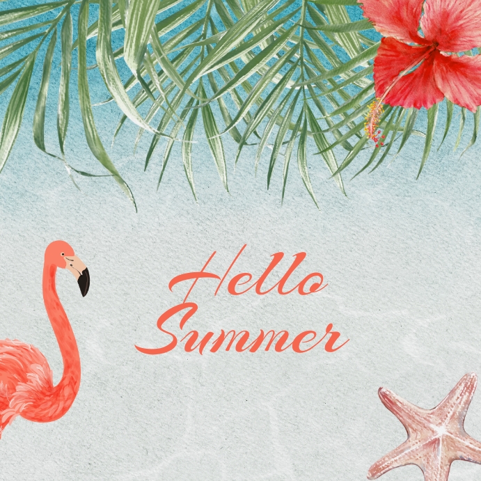 Copy of Hello Summer | PosterMyWall
