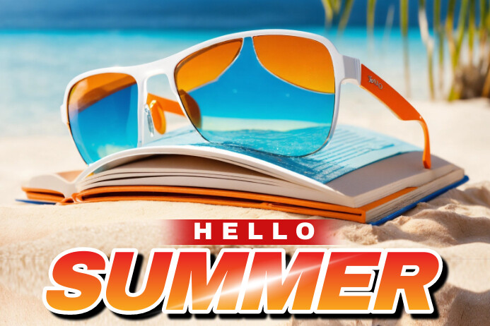 Hello Summer Template | PosterMyWall