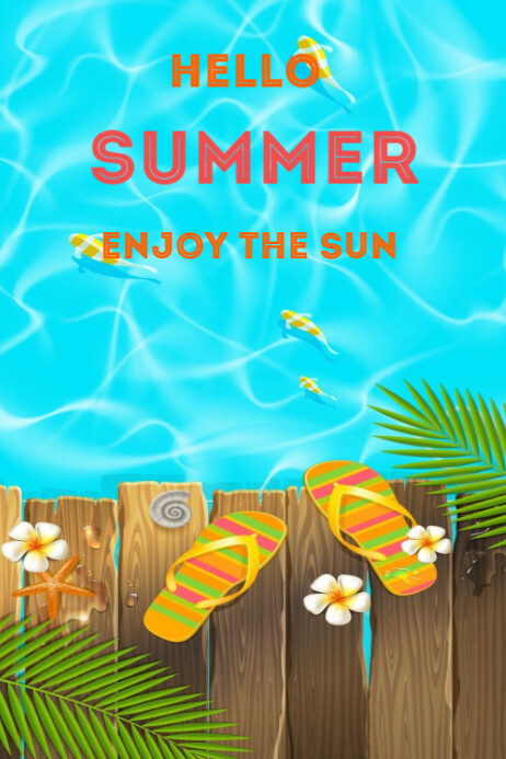 Copy of Hello Summer | PosterMyWall