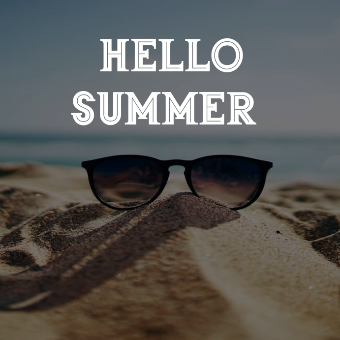 Copy of Hello summer | PosterMyWall