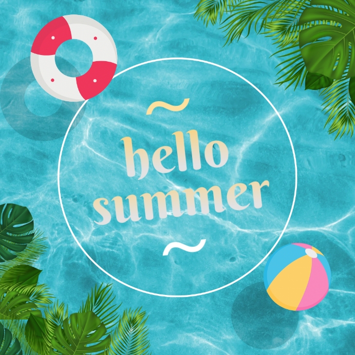 Hello Summer Template | PosterMyWall