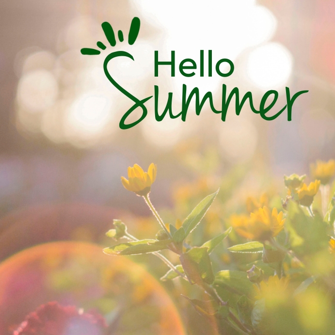 Hello Summer Template | PosterMyWall
