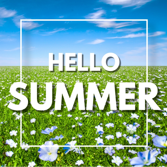 Plantilla de HELLO SUMMER | PosterMyWall