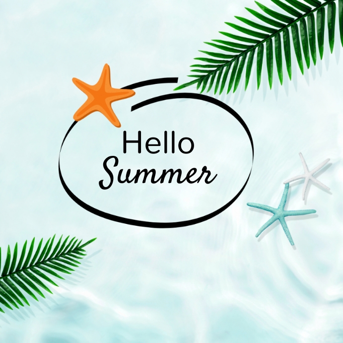 Copy of Hello Summer | PosterMyWall