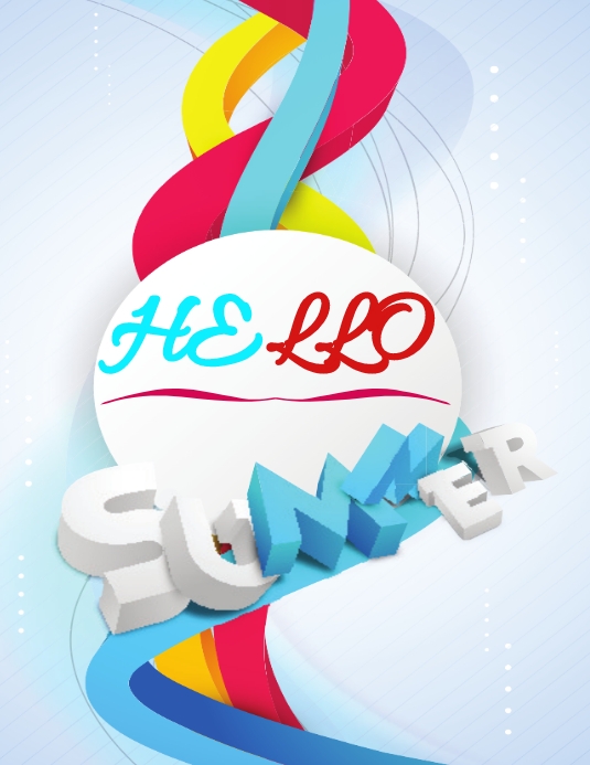 HELLO SUMMER Template | PosterMyWall