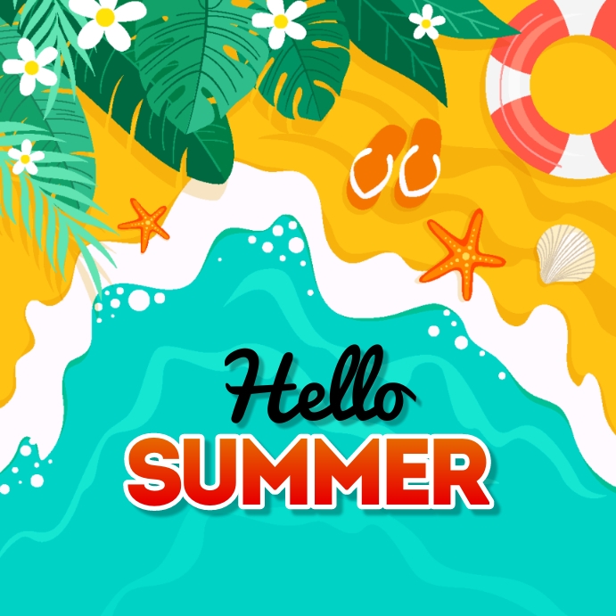 Copy of Hello Summer | PosterMyWall