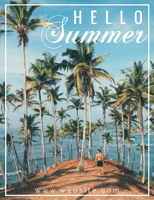 Hello Summer Template | PosterMyWall