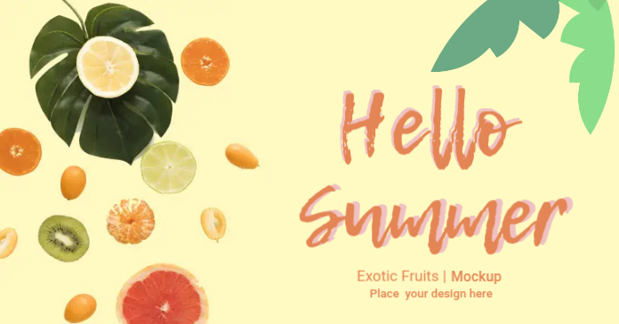 Hello Summer Template | PosterMyWall