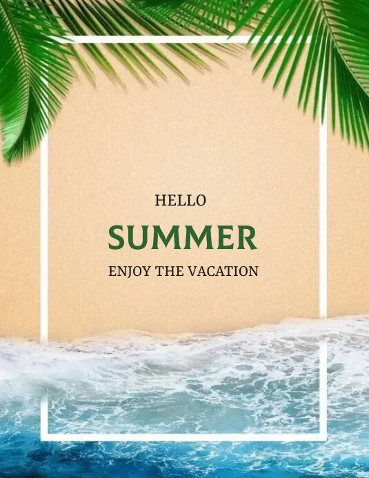 Copy of Hello Summer | PosterMyWall