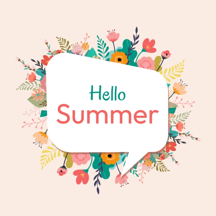 Copy of Hello Summer | PosterMyWall