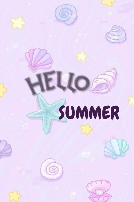 hello summer Template | PosterMyWall