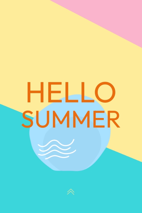 Hello Summer Template | PosterMyWall