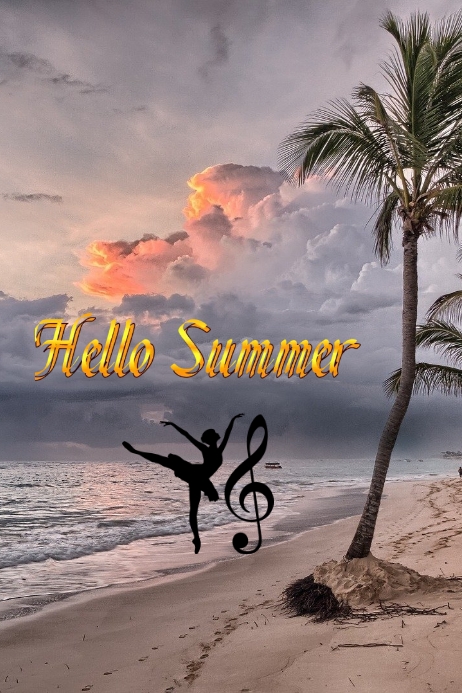 Hello Summer Template | PosterMyWall