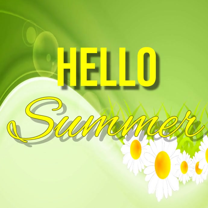 hello summer Template | PosterMyWall