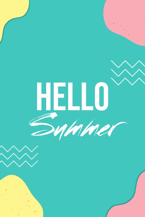Hello Summer Template | PosterMyWall