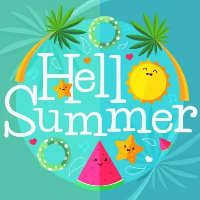 Hello summer Template | PosterMyWall