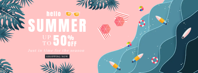 Plantilla de Hello Summer Discount | PosterMyWall