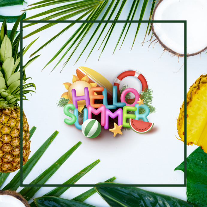 Plantilla de Hello Summer Poster Template | PosterMyWall