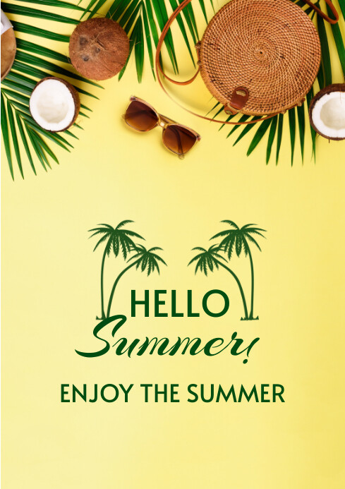 Copy of Hello Summer Template 2024 | PosterMyWall