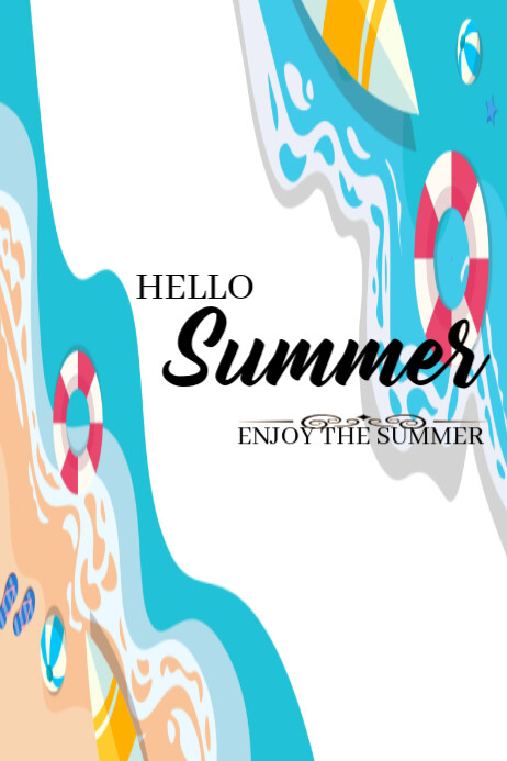 Hello summer template 2025 | PosterMyWall