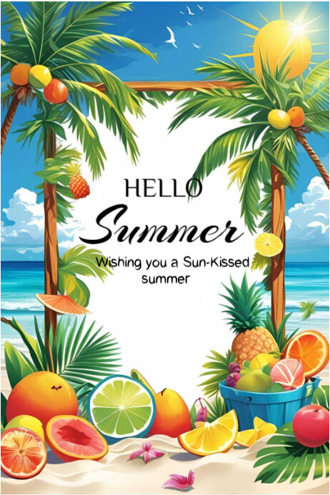 Hello summer template 2025 | PosterMyWall