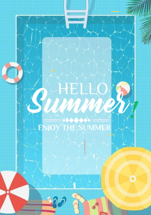 Hello summer template 2025 | PosterMyWall
