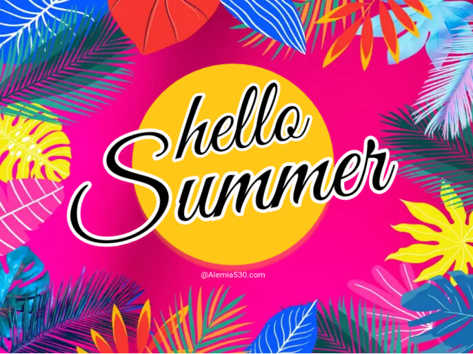 Plantilla de Hello Summer Template | PosterMyWall
